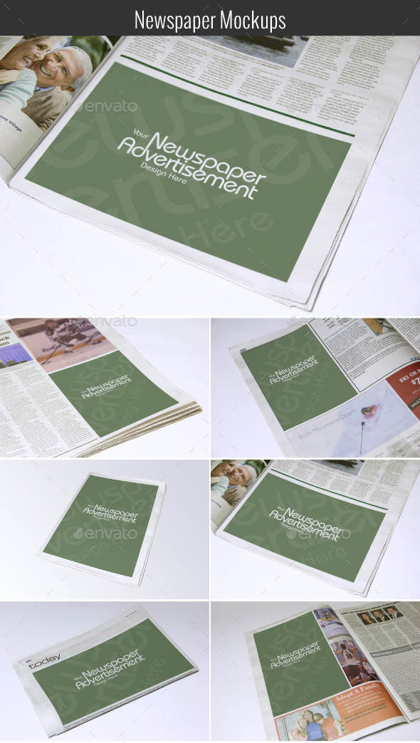 Newspaper Graphics, Designs & Templates | GraphicRiver
