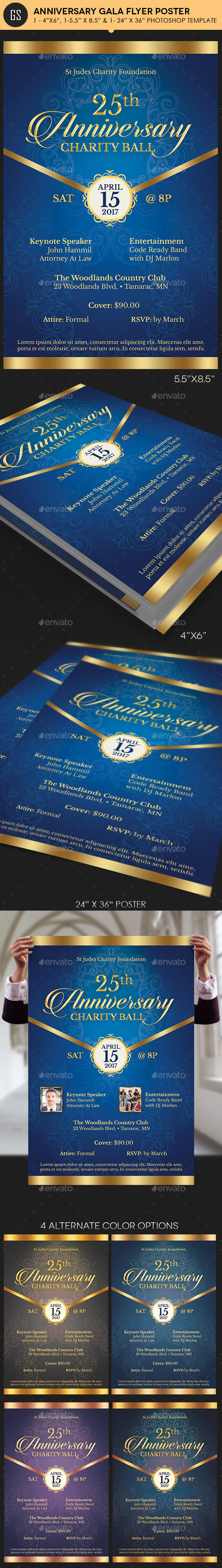 Gala Flyer Templates from GraphicRiver