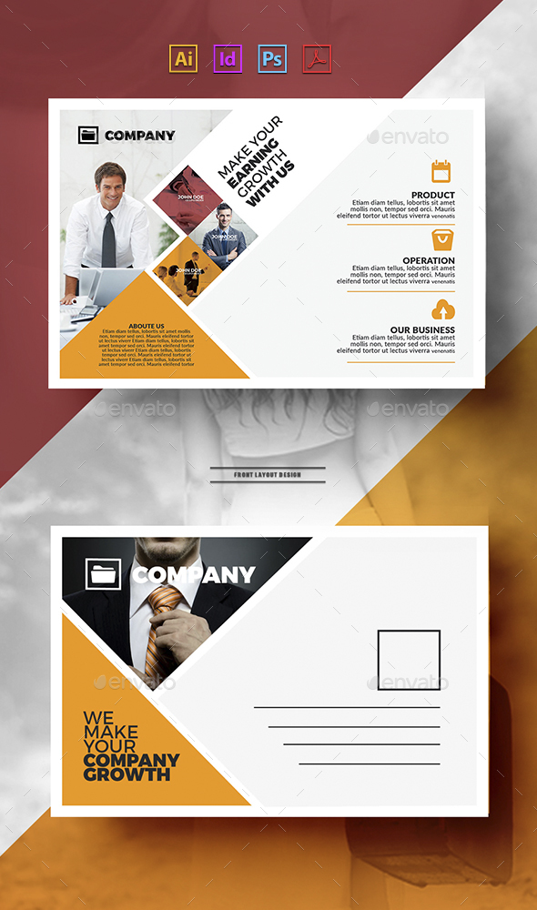 Postcard Graphics, Designs & Templates from GraphicRiver
