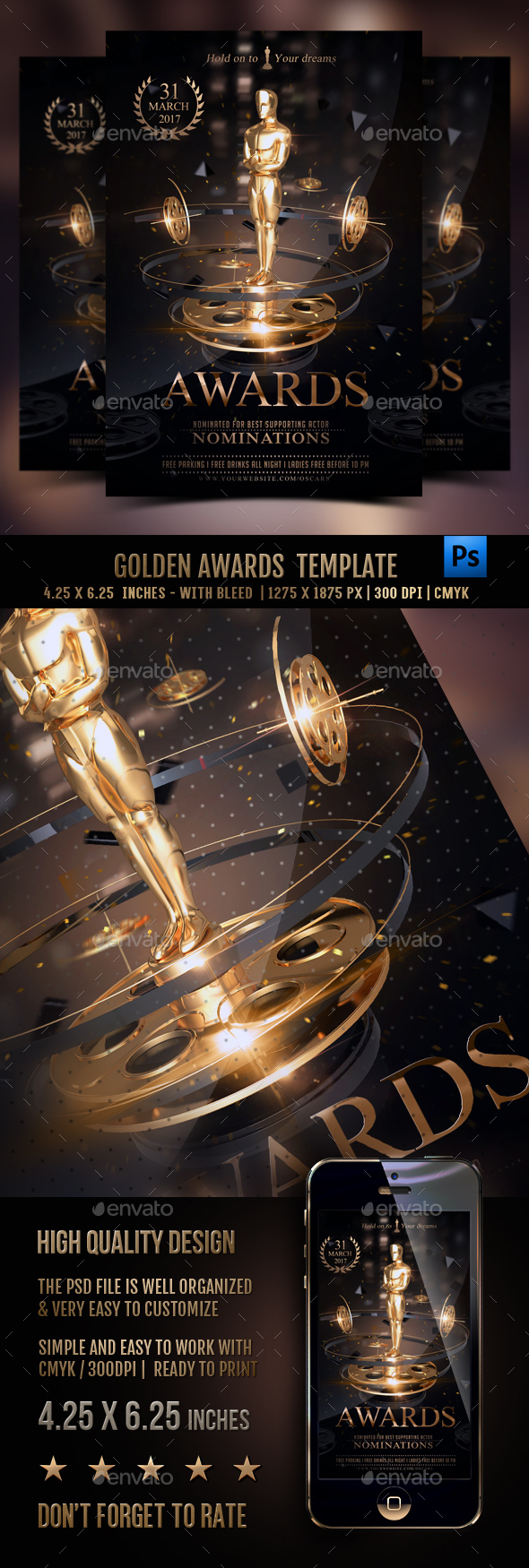 Award Graphics, Designs & Templates from GraphicRiver