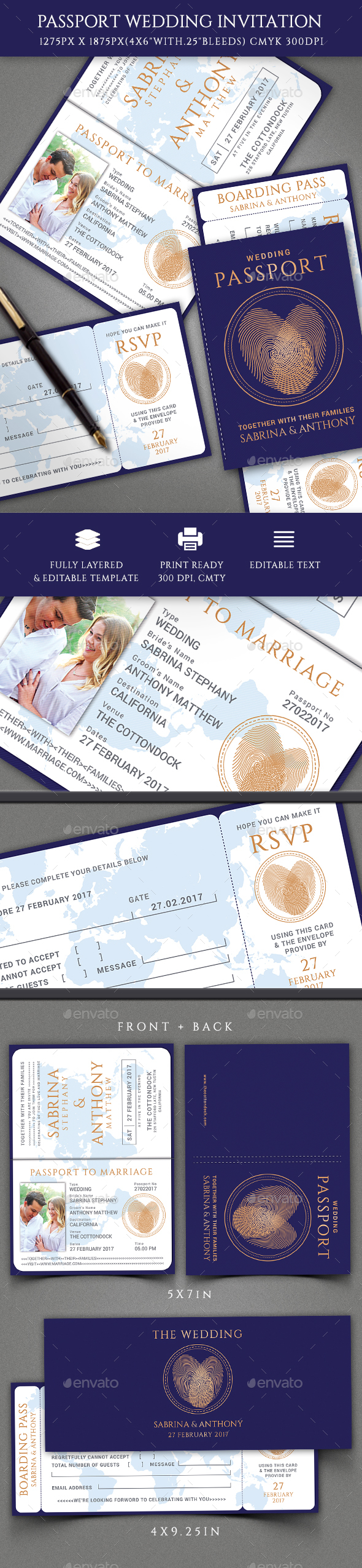 Passport Graphics, Designs & Templates | GraphicRiver