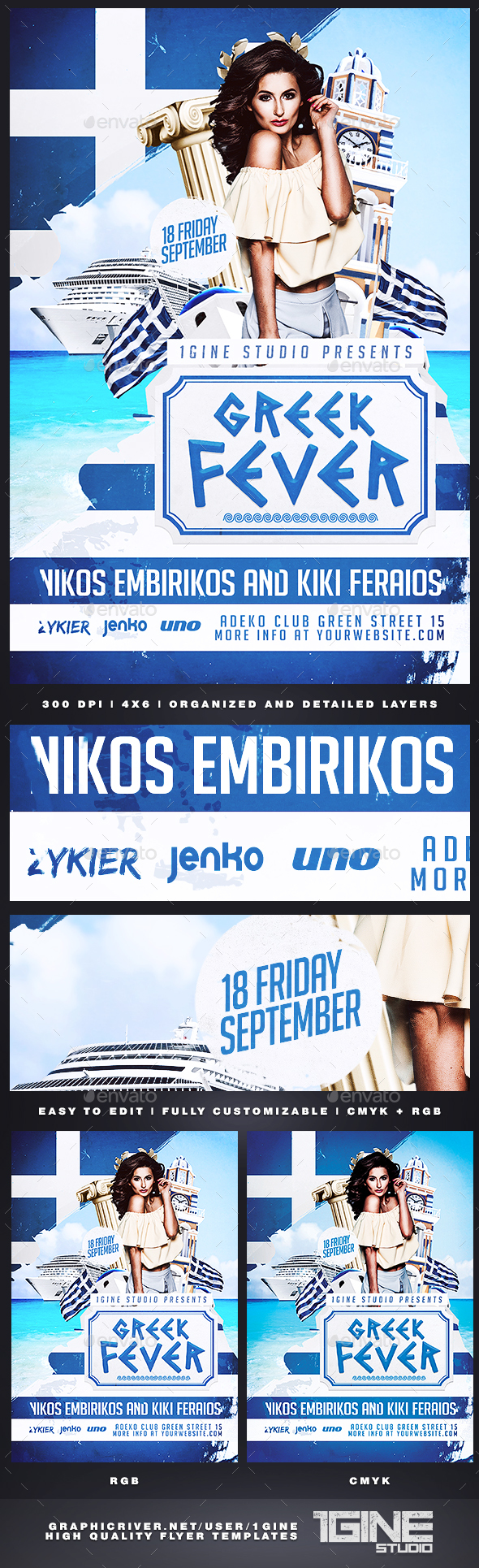 Toga Flyer Templates | GraphicRiver