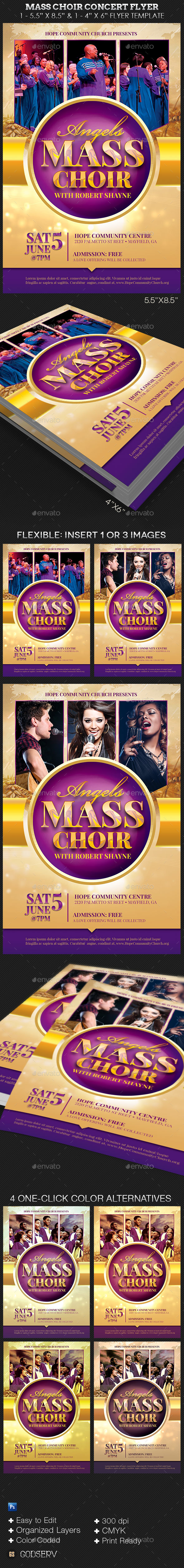 Choir Graphics, Designs & Templates | GraphicRiver