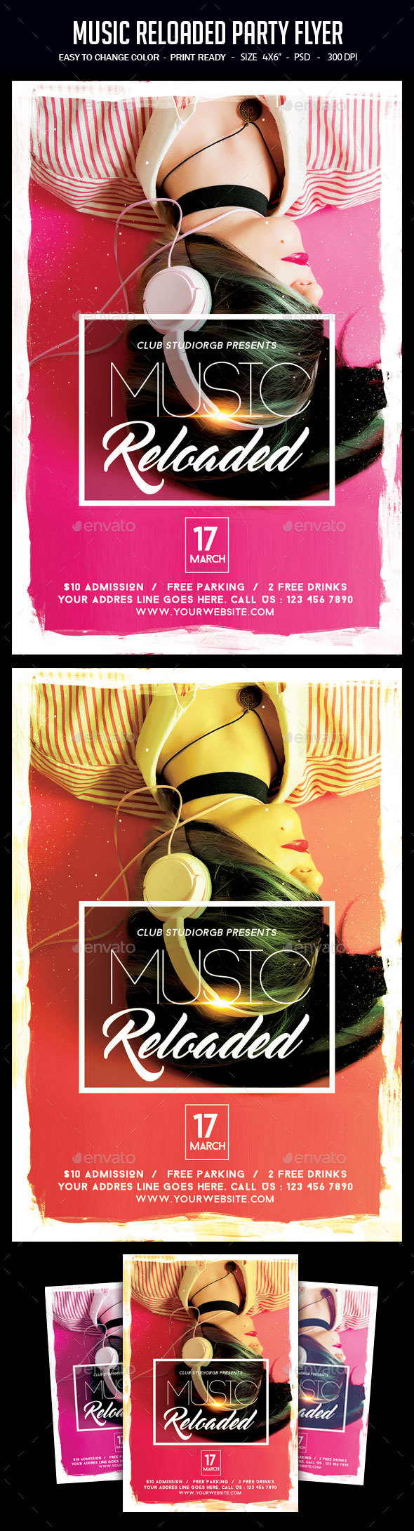 Reloaded Graphics, Designs & Templates from GraphicRiver