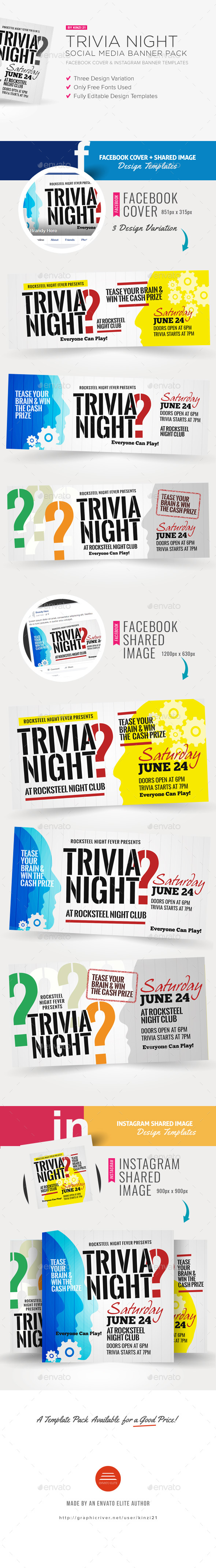 Trivia Graphics, Designs & Templates | GraphicRiver