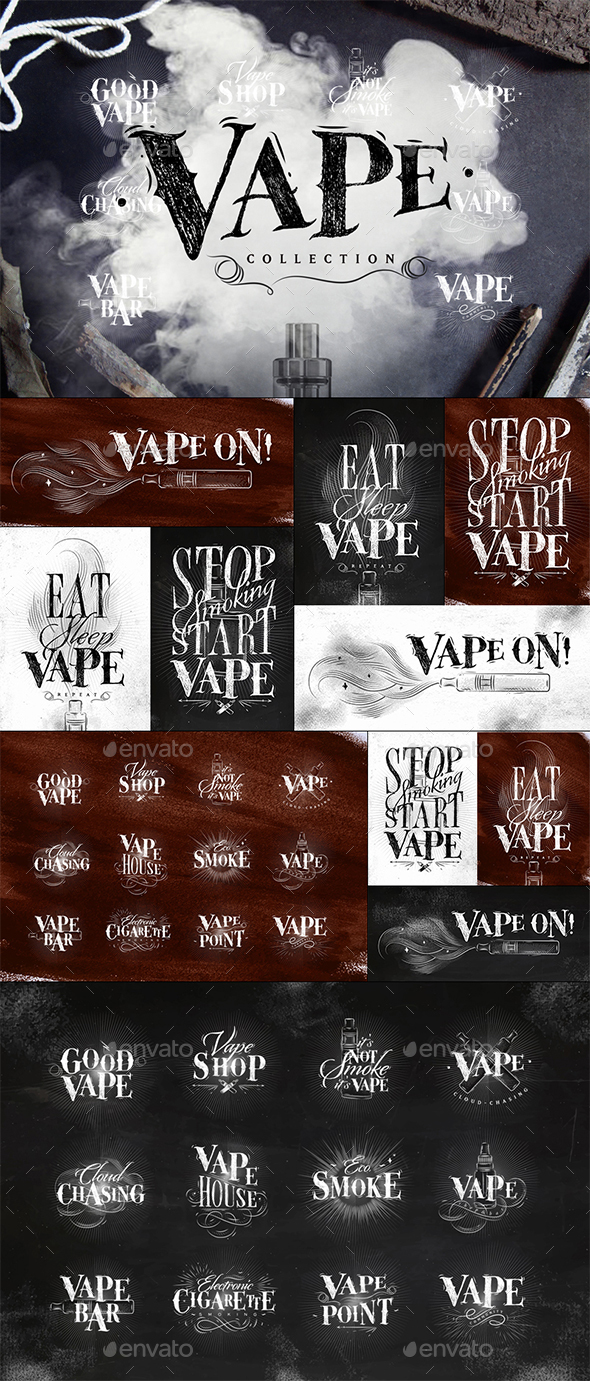 Vape Graphics, Designs & Templates | GraphicRiver