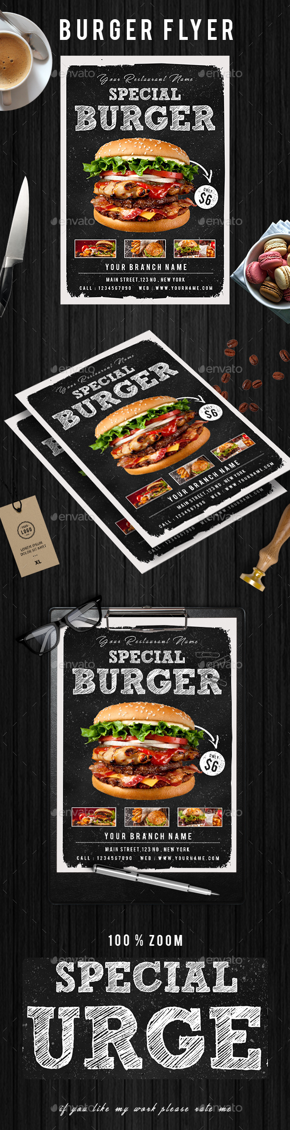 Burger Graphics, Designs & Templates from GraphicRiver