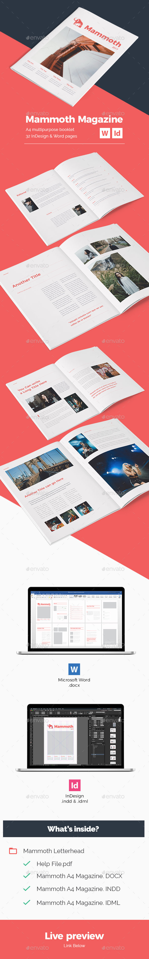 2022's Best Selling Magazine Templates