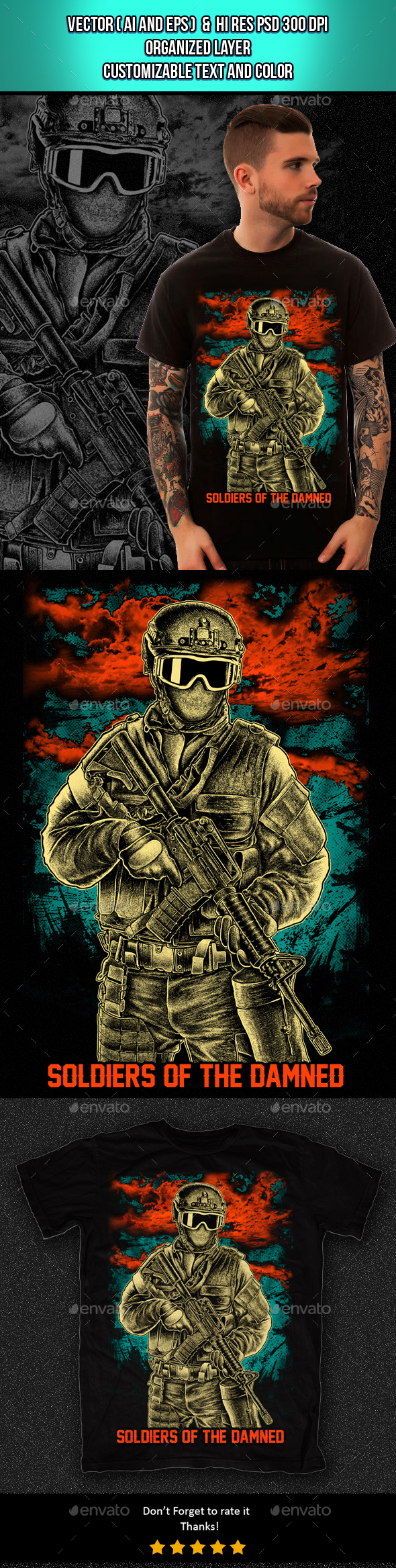 Soldier Graphics, Designs & Templates from GraphicRiver
