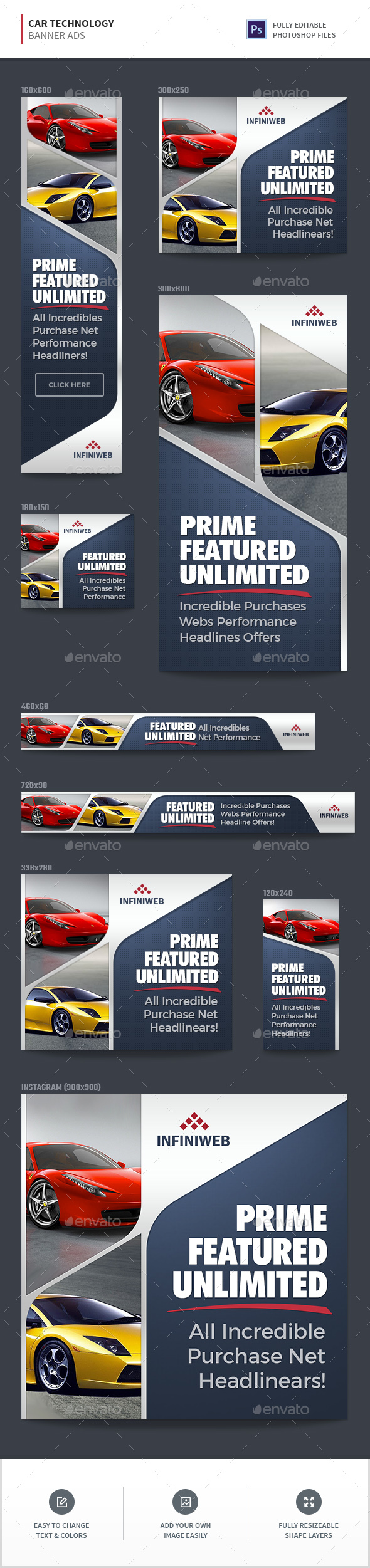 Car Banners & Ad Templates from GraphicRiver
