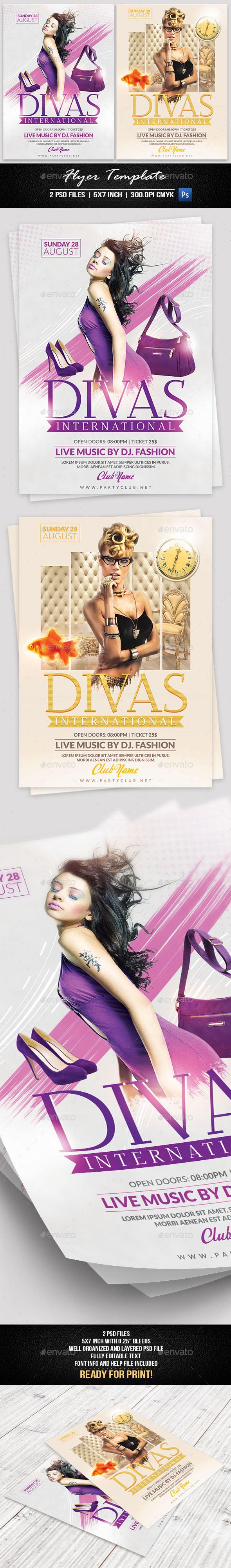 Diva Graphics, Designs & Templates | GraphicRiver