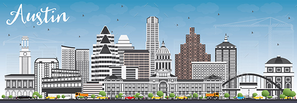 Austin Graphics, Designs & Templates | GraphicRiver