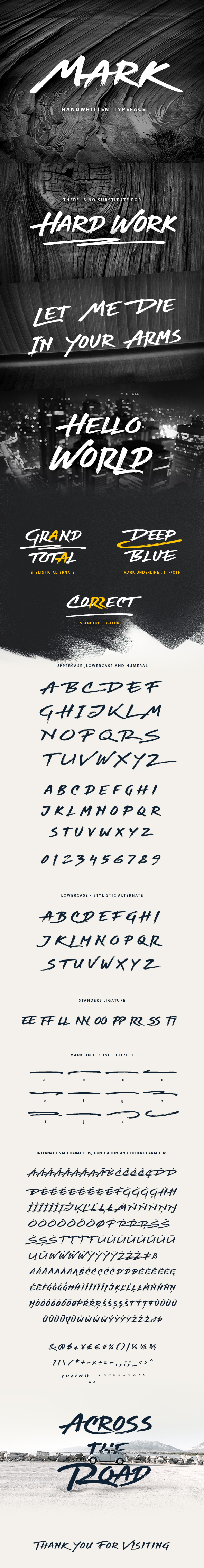Handwriting Fonts from GraphicRiver