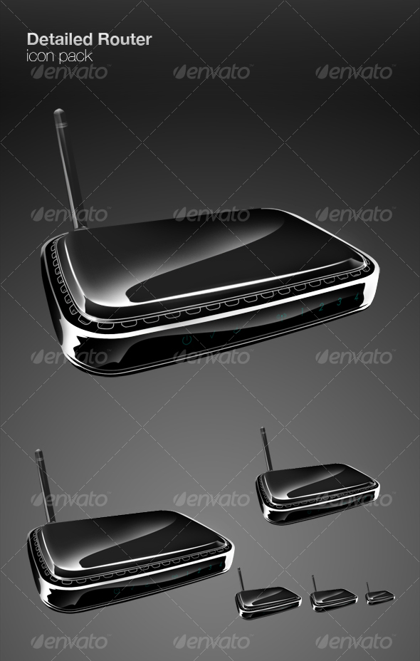 Router Graphics, Designs & Templates | GraphicRiver