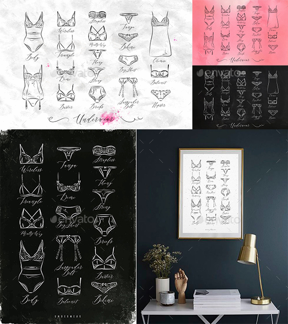 Underwear Graphics, Designs & Templates | GraphicRiver