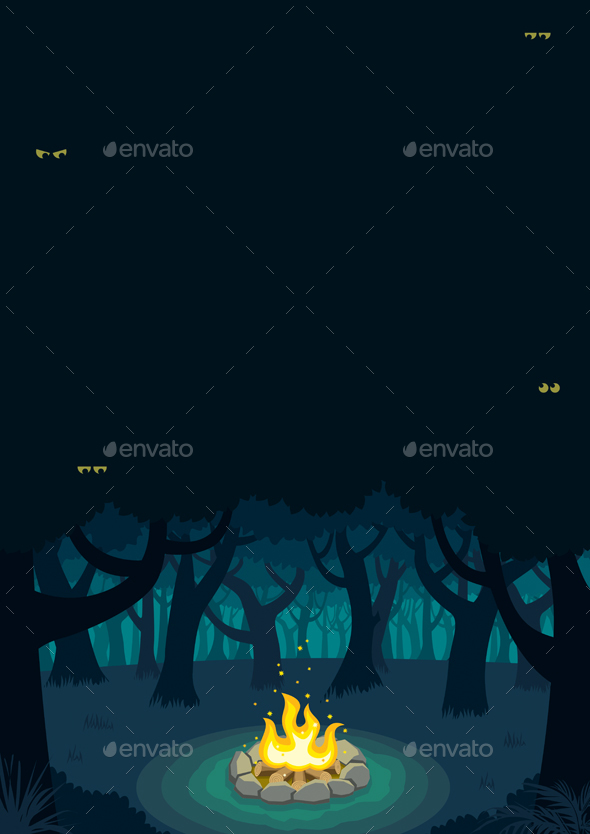 Campfire Graphics, Designs & Templates | GraphicRiver