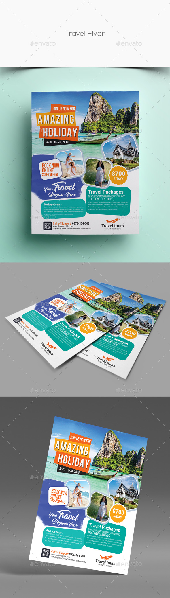 Travel Graphics, Designs & Templates | GraphicRiver