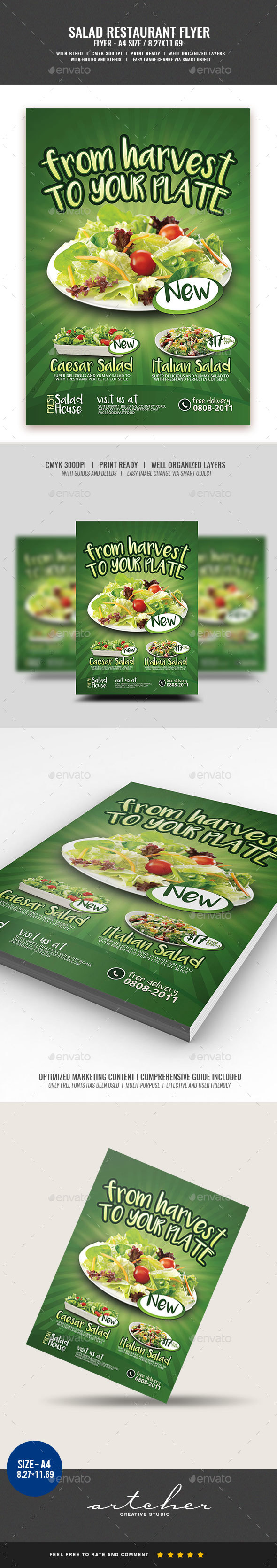 Salad Graphics, Designs & Templates from GraphicRiver
