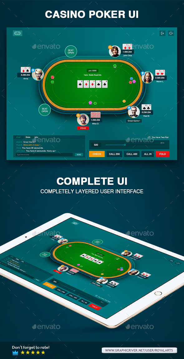 Poker Game Assets from GraphicRiver