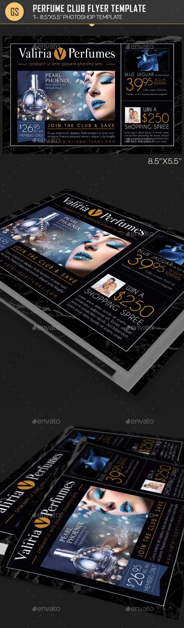 Perfume Stationery and Design Templates | GraphicRiver