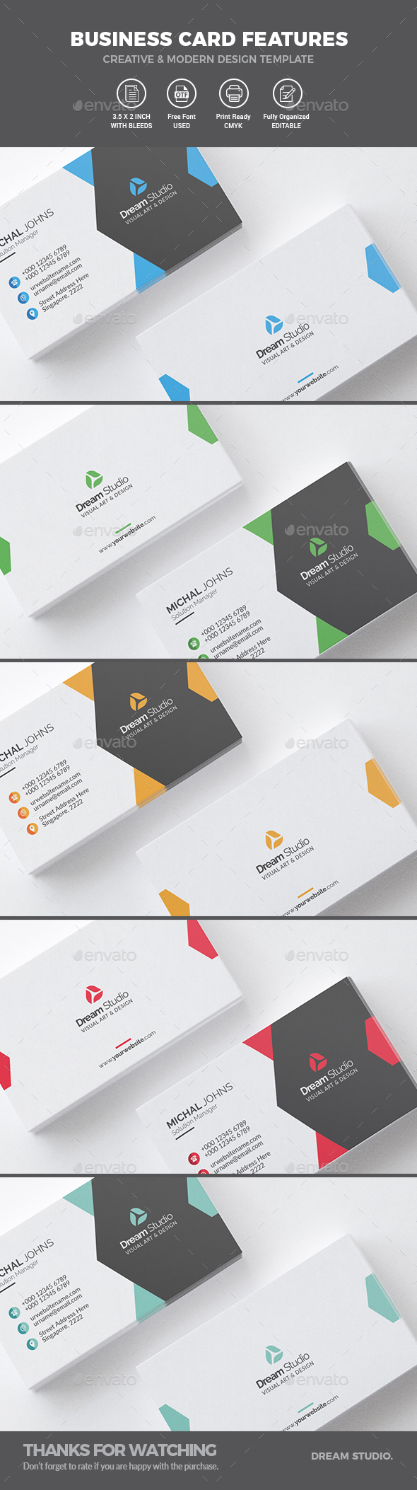 2024's Best Selling Business Card Templates & Designs