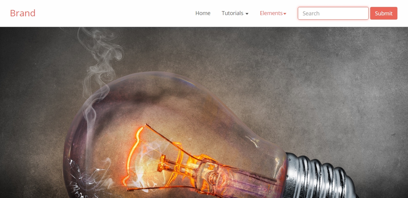 Modish - The Bootstrap Navbars