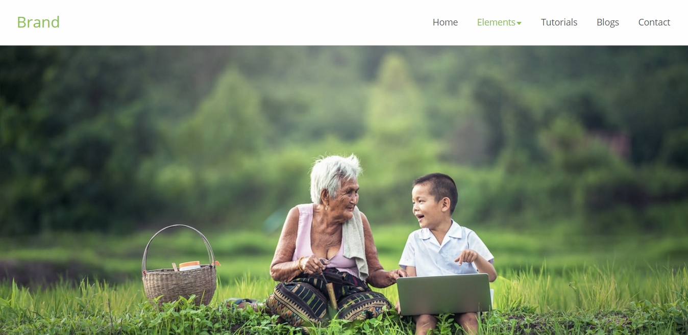 Modish - The Bootstrap Navbars