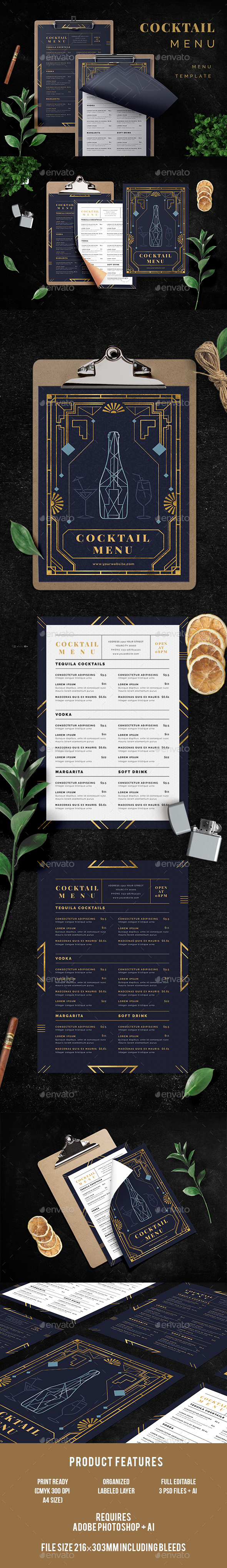 Menu Graphics, Designs & Templates | GraphicRiver