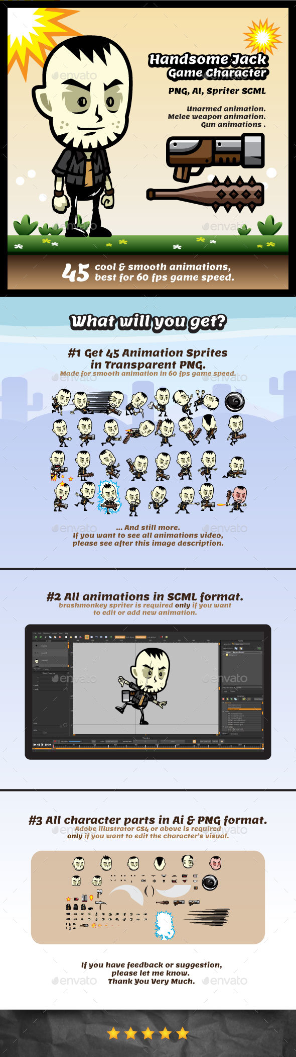 Handsome Graphics, Designs & Templates | GraphicRiver