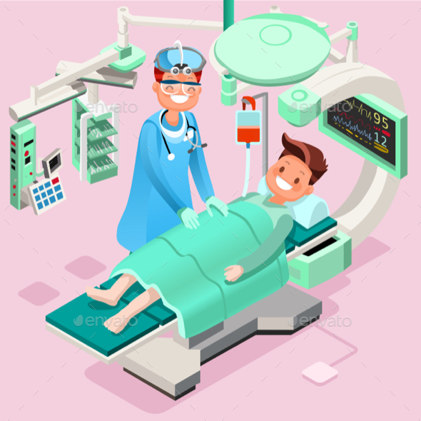 Surgery Cartoon Graphics, Designs & Templates from GraphicRiver