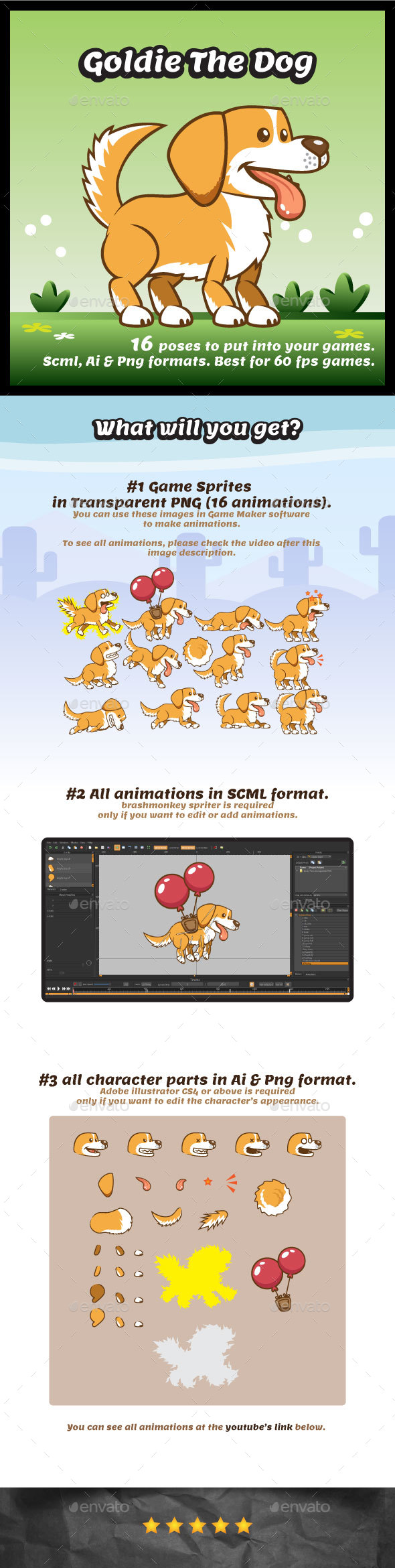 Fps Game Sprites & Sheet Templates | GraphicRiver