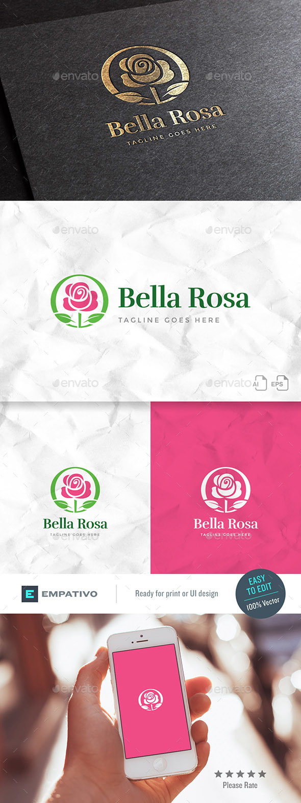 Rosa Graphics, Designs & Templates | GraphicRiver
