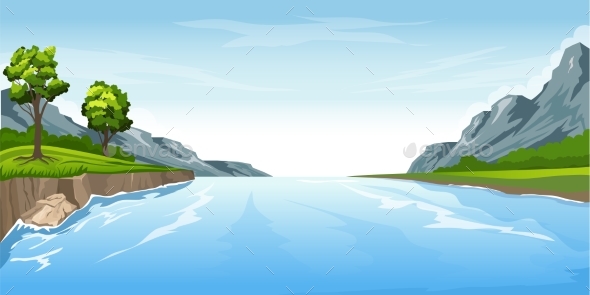 River Graphics, Designs & Templates from GraphicRiver