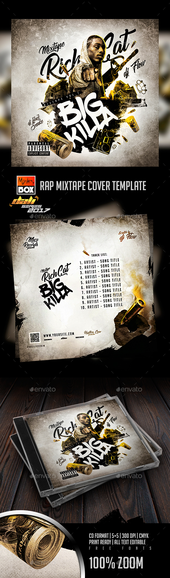 Mixtapes Graphics, Designs & Templates | GraphicRiver