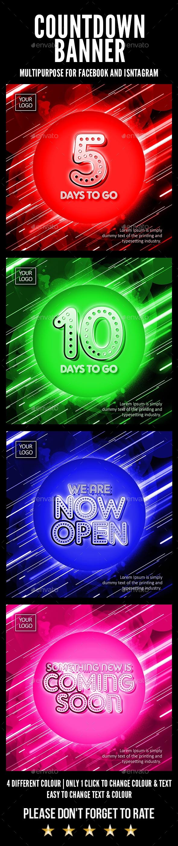Countdown Graphics, Designs & Templates from GraphicRiver