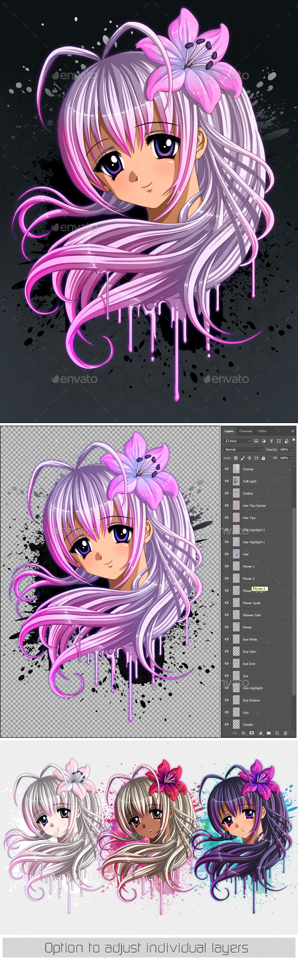 Manga Graphics, Designs & Templates from GraphicRiver