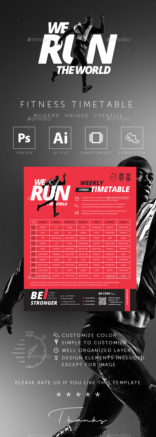Timetable Graphics, Designs & Templates | GraphicRiver