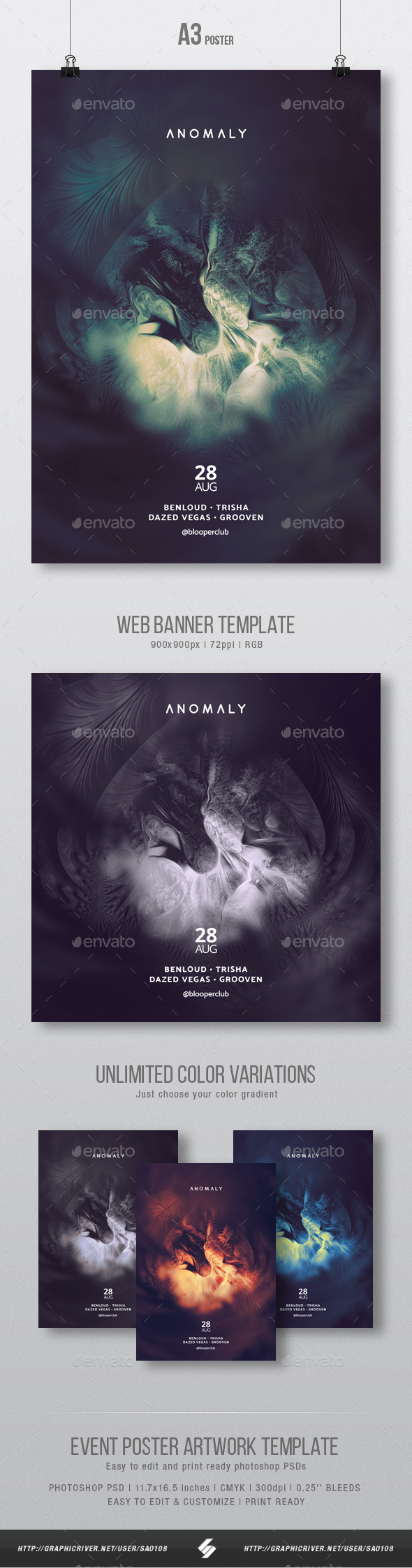 Anomali Graphics, Designs & Templates | GraphicRiver