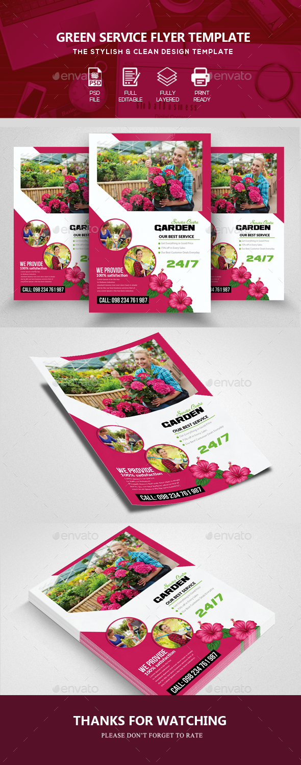 Garden Brochure Graphics, Designs & Templates from GraphicRiver