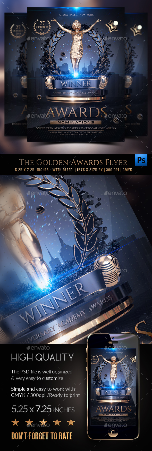 Awards Graphics, Designs & Templates from GraphicRiver