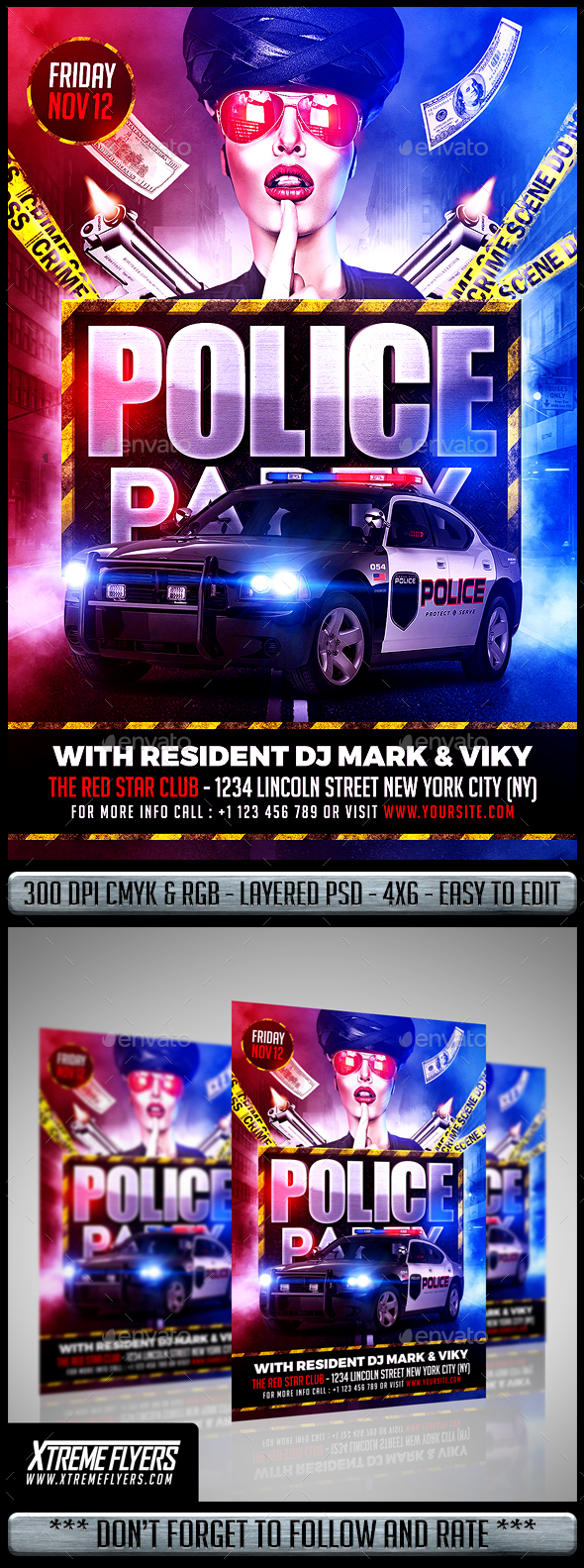 Police Graphics, Designs & Templates | GraphicRiver