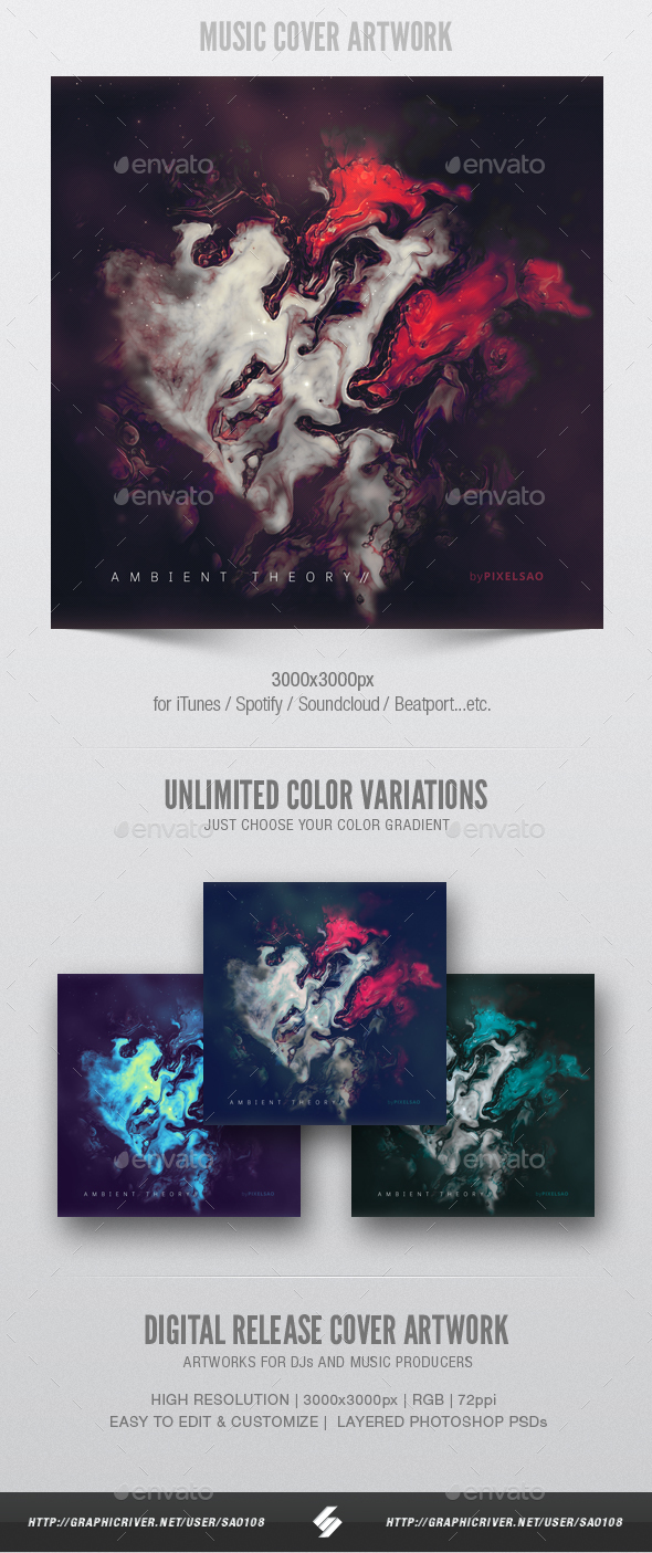 Ambient Graphics, Designs & Templates | GraphicRiver