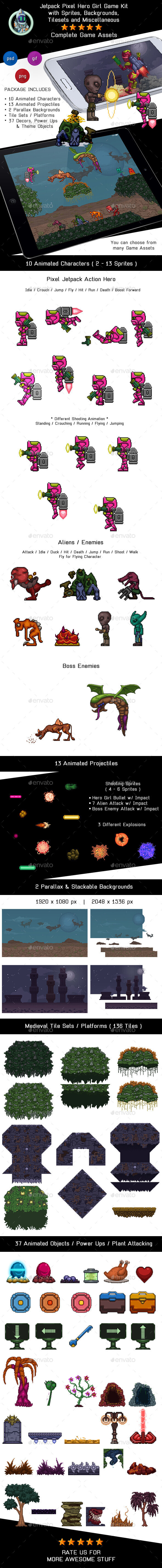 8Bit Game Assets | GraphicRiver