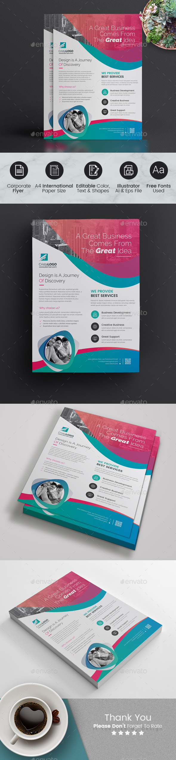 Poppy Flyer Templates | GraphicRiver