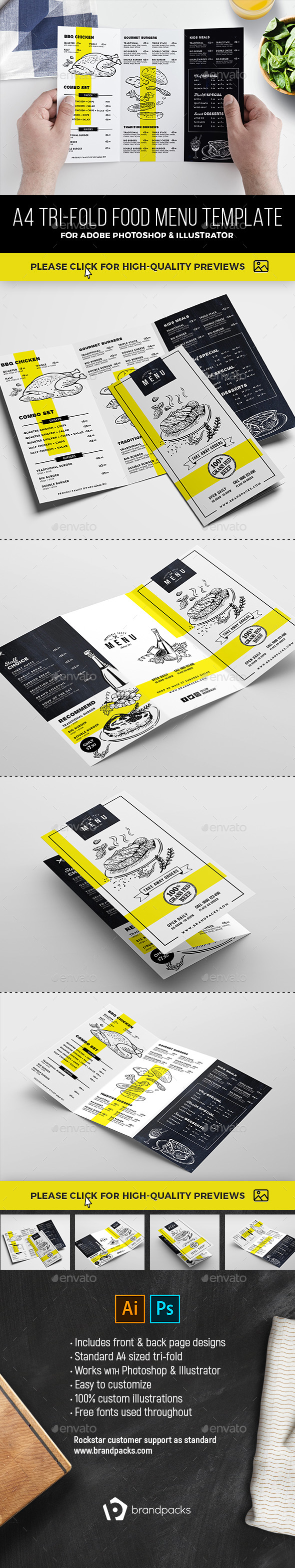 Ai Tri-fold Graphics, Designs & Templates from GraphicRiver