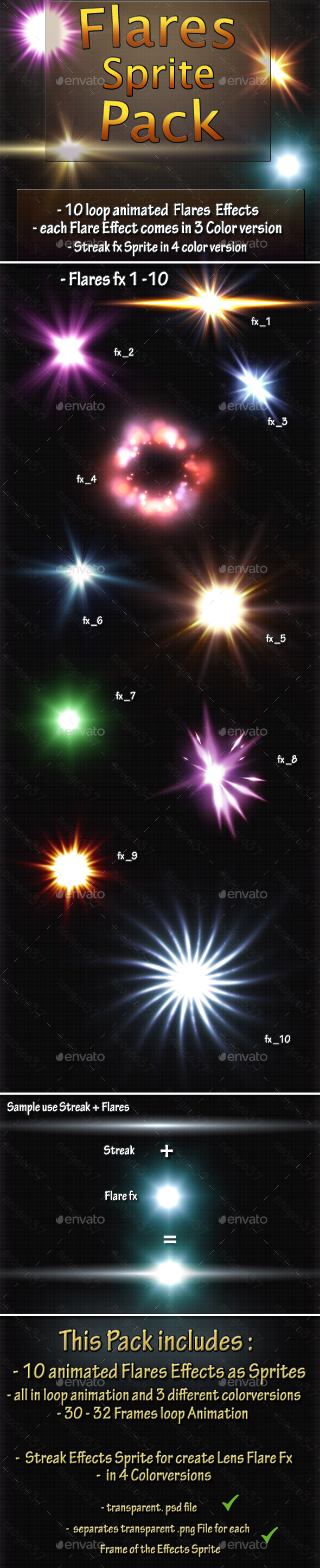 Flare Graphics, Designs & Templates | GraphicRiver