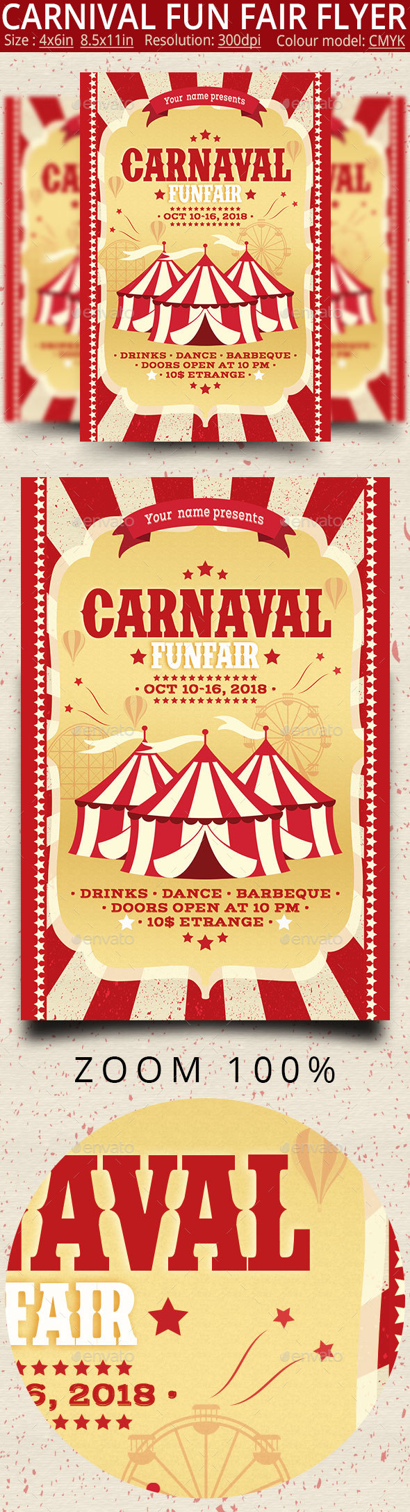 Carnival Graphics, Designs & Templates from GraphicRiver