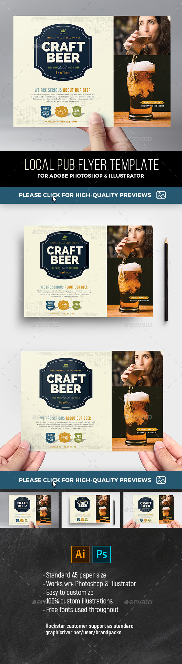 Pub Graphics, Designs & Templates | GraphicRiver