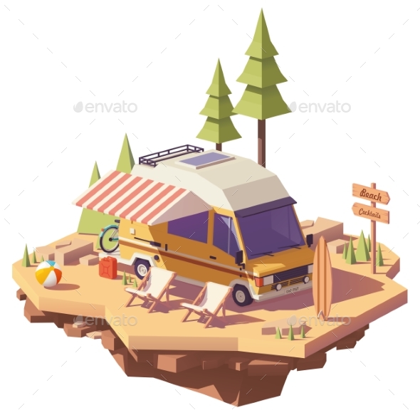 Rv Graphics, Designs & Templates from GraphicRiver