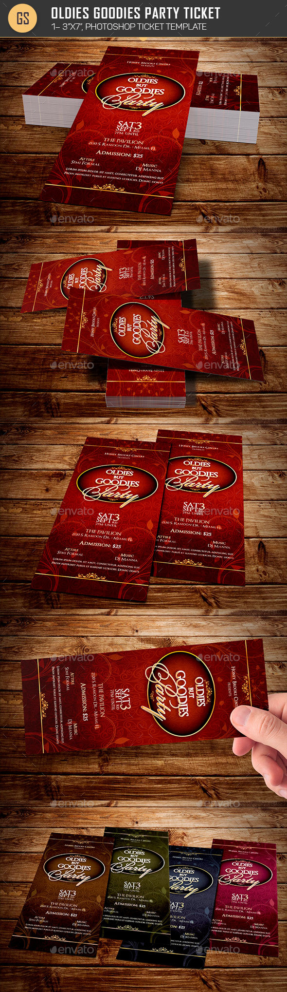 Oldies Graphics, Designs & Templates | GraphicRiver